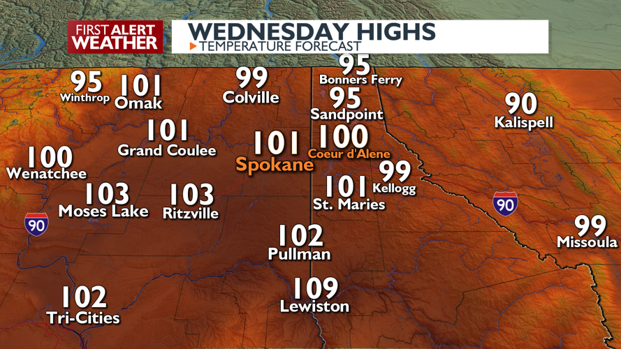Record breaking heat to close out August – Matt | Forecast | kxly.com