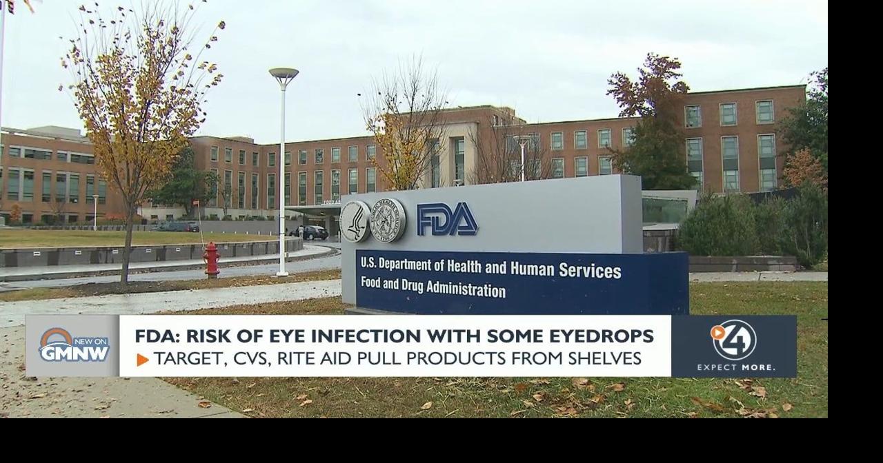 Eye drops pulled from retail shelves for infection risk | Video | kxly.com
