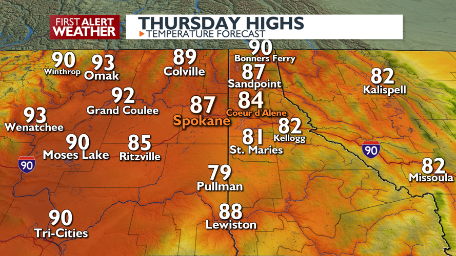 WEATHER ALERT DAY: Afternoon thunderstorms with possible heavy rain ...