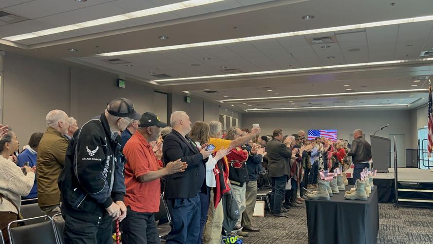 Spokane community unites to thank military service members on Veterans ...