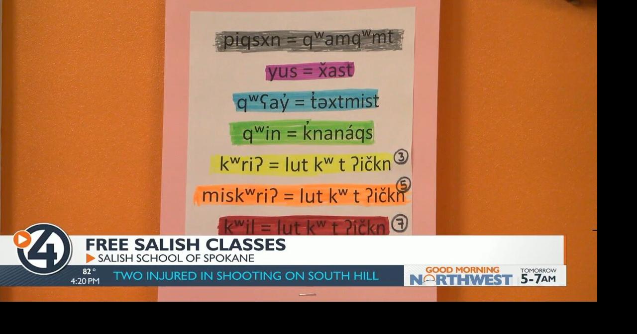 Learn the first language of the Inland Northwest at the Salish School ...