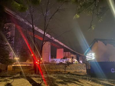 Semi truck crashes on SR 195 off ramp, 100 gallons of diesel spilled ...