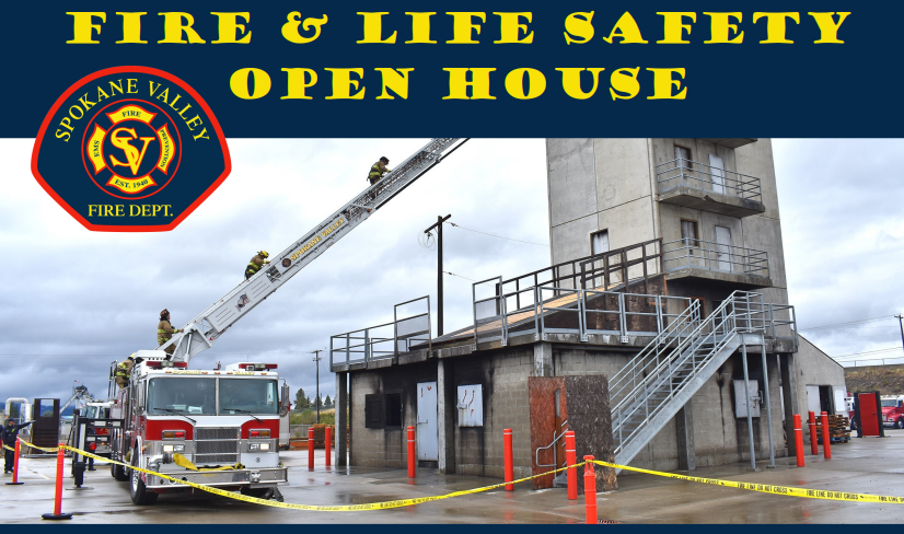 Spokane Valley Fire Dept Kicks Off Fire Prevention Month With Open