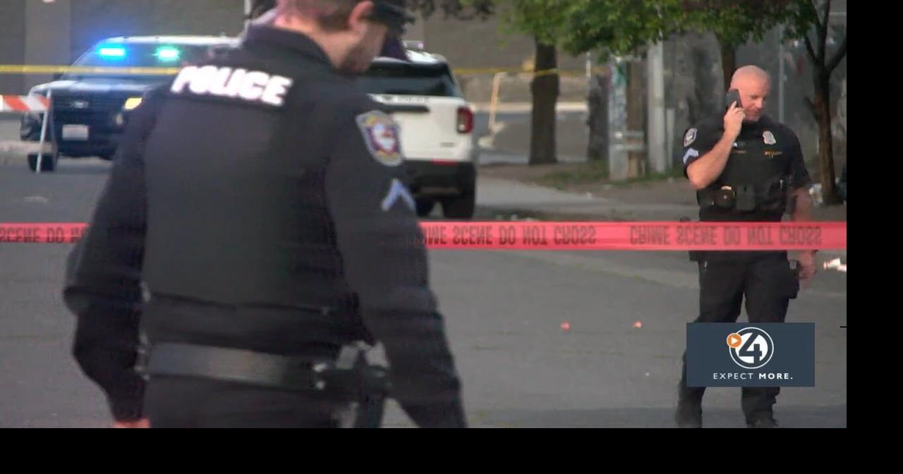 Suspect in custody, victim with critical injuries in downtown shooting ...