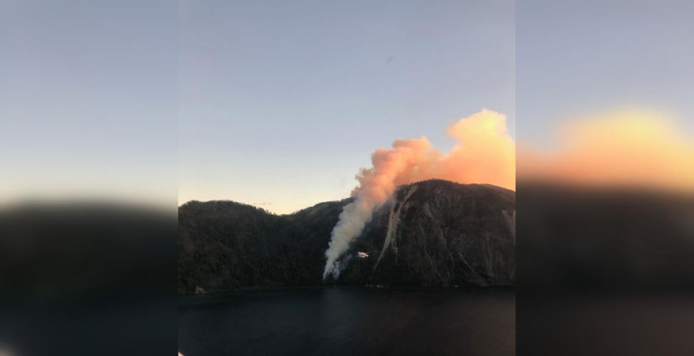 Bernard Fire near Bayview now 75-percent contained | Firewatch | kxly.com