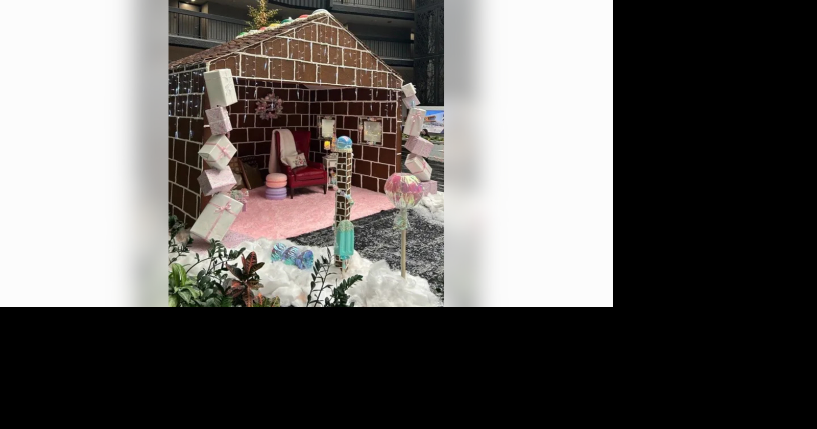 largest gingerbread house