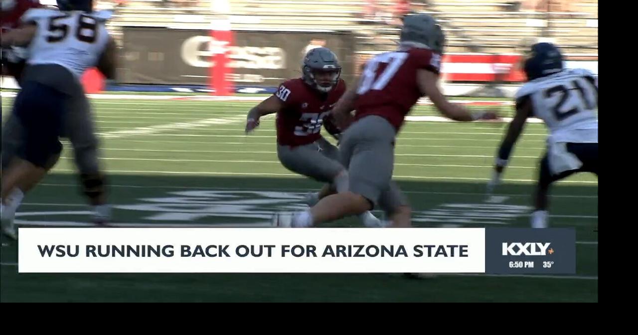 WSU running back out for game against Arizona State | Video | kxly.com