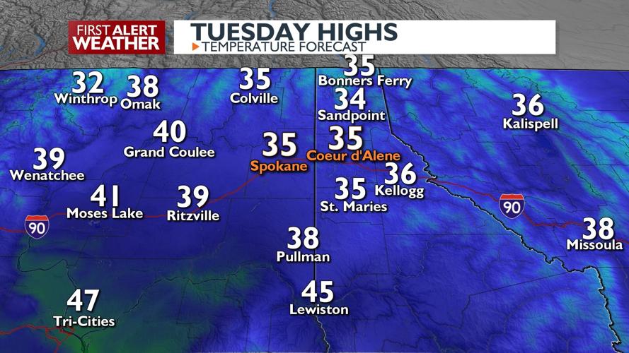 ⚠️Snowy Tuesday! A Winter Weather Advisory for snow & gusty winds ...