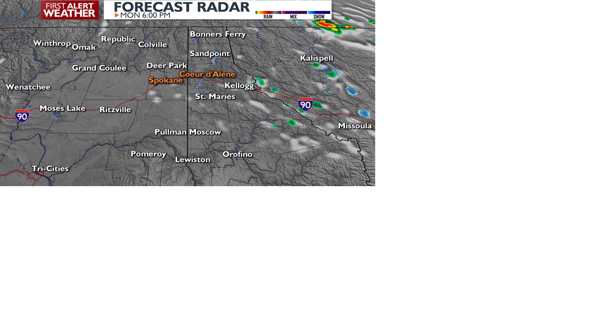 MON 6PM RADAR.png | | kxly.com