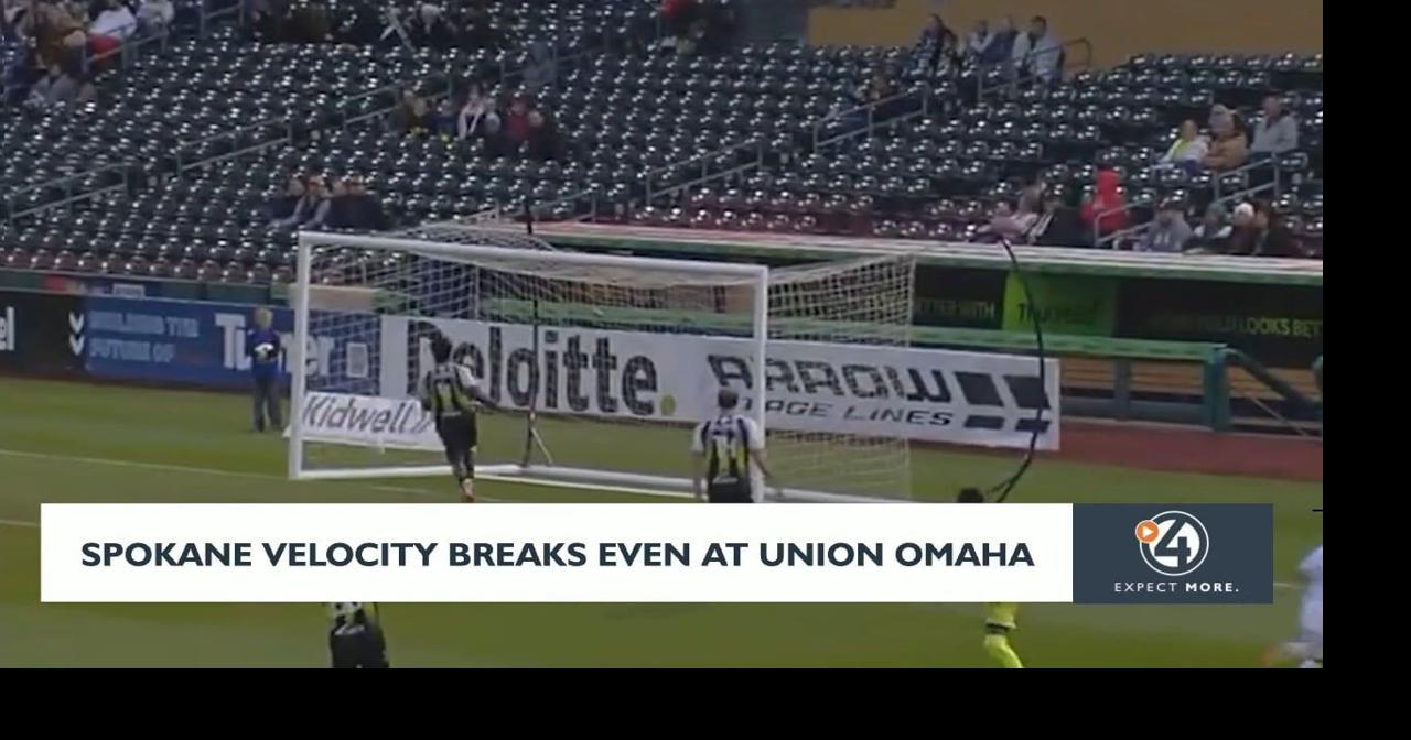 Spokane Velocity breaks even at Union Omaha | Video | kxly.com
