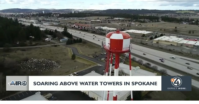 Air 4 Adventure: Exploring Spokane's water towers from above | Features ...