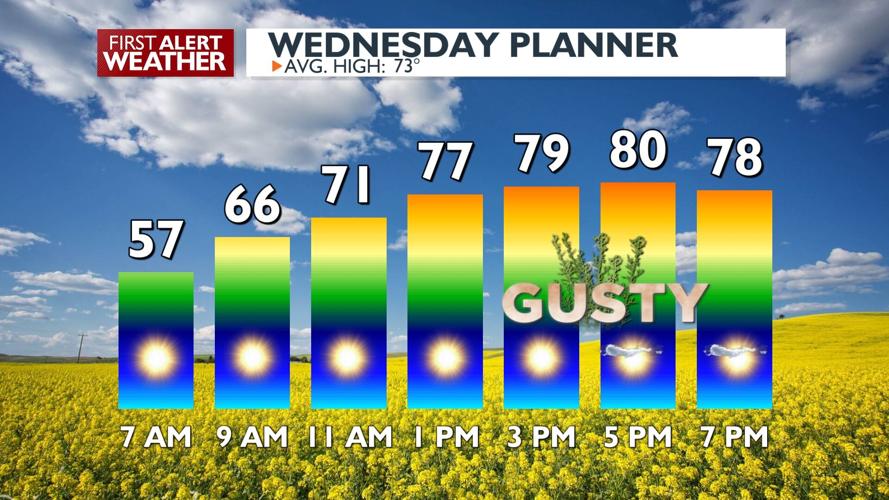 🍃Wednesday's wind and dry conditions heighten fire risk before weekend ...