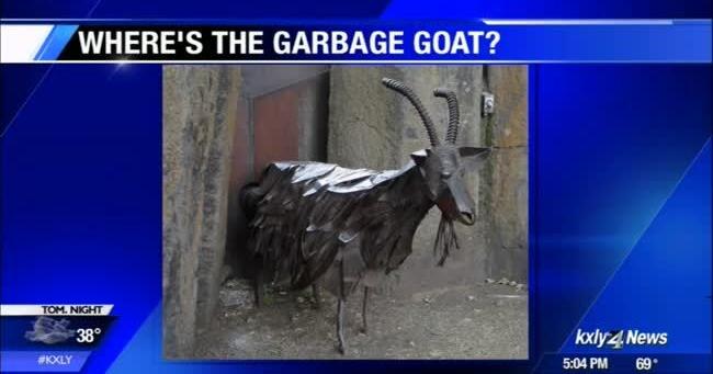 Spokane’s “garbage goat” is here to stay | Local News | kxly.com