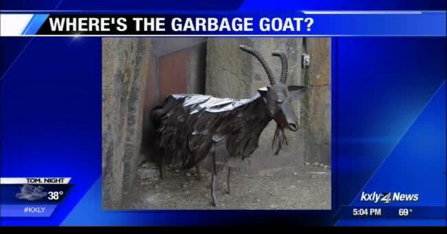 Spokane’s “garbage goat” is here to stay | Local News | kxly.com