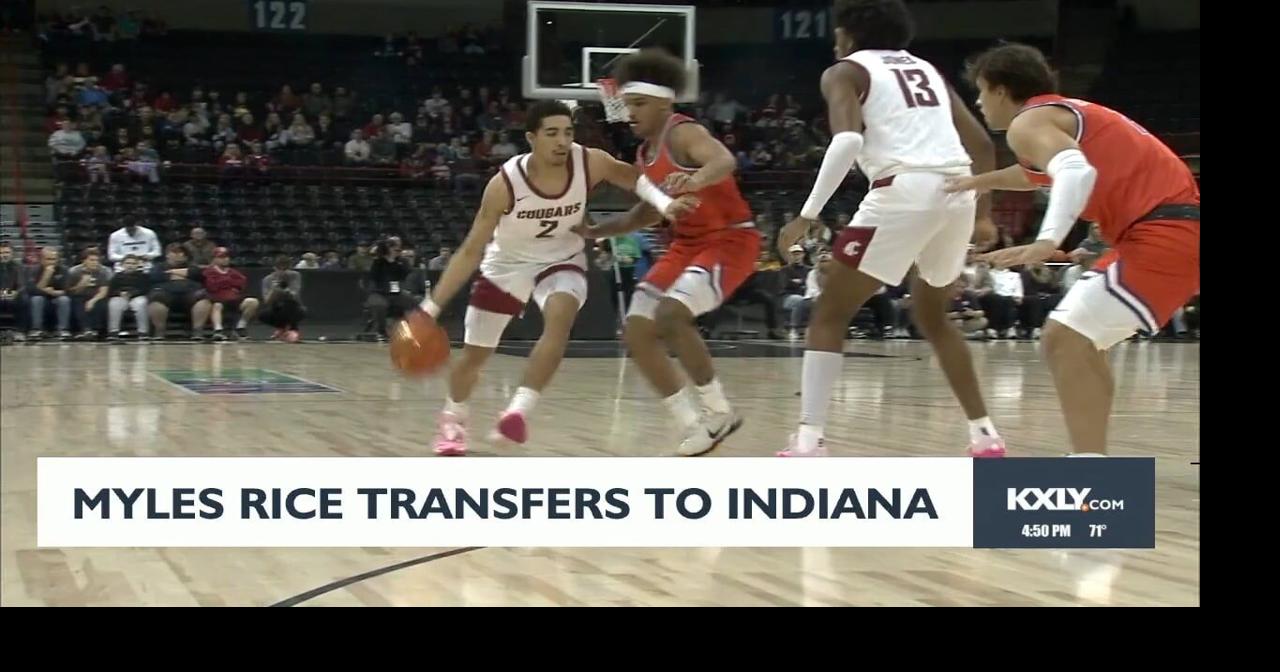 WSU's Myles Rice officially transferring to Indiana | Video | kxly.com