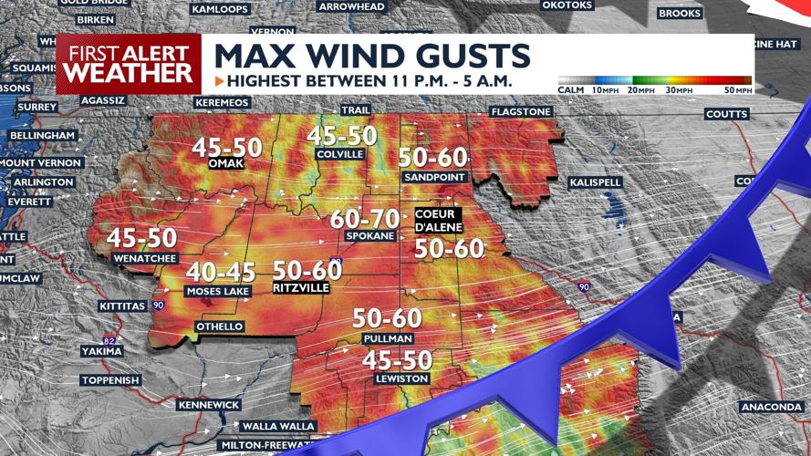 🚨Weather Alert 🚨Dangerously high winds overnight Wednesday into ...