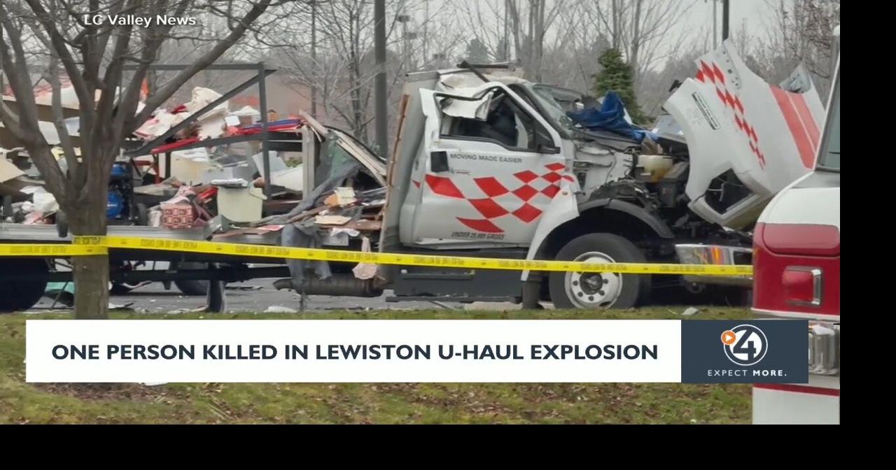 One person killed in Lewiston U-Haul explosion | Video | kxly.com