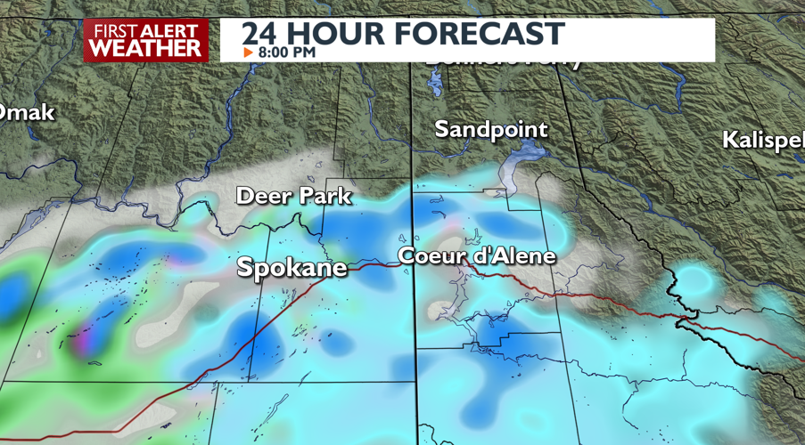 We're tracking the potential for some overnight snow! 🌨️ -Emily ...