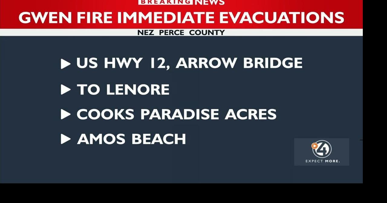 Gwen fire evacuations | Video | kxly.com