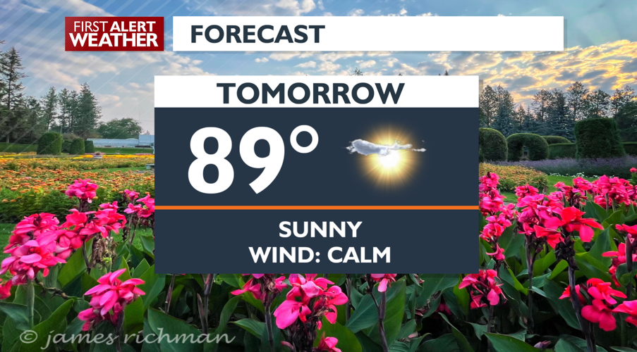 We're on the cusp of a long stretch highlighting warm temps and clear ...