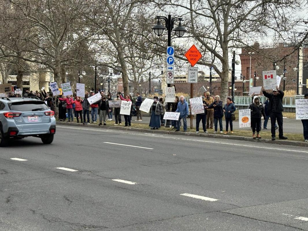 Protesters gather outside Spokane City Hall | News | kxly.com