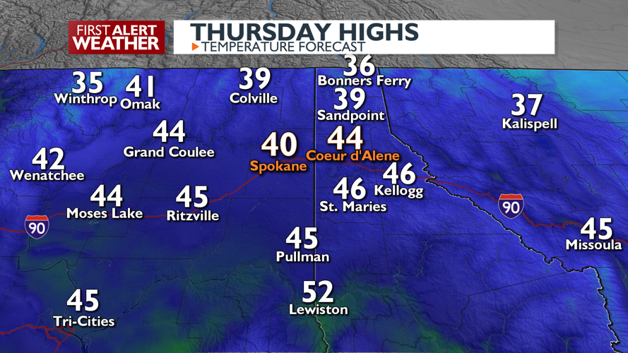 A rainy Thanksgiving Day forecast 🦃☔ | News | kxly.com