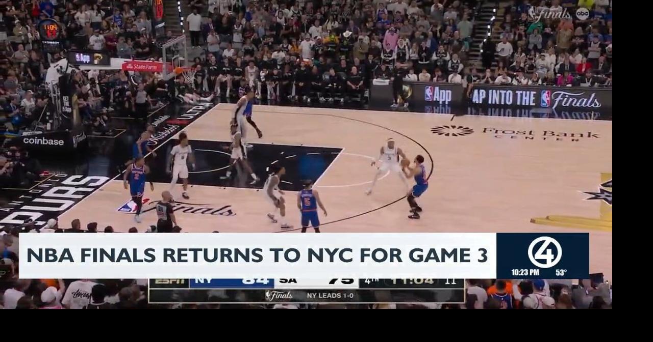 NBA finals return to NYC for game 3 | Video | kxly.com