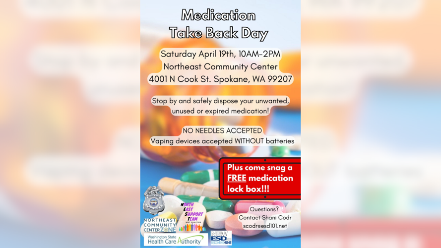 Medication take back day in Spokane on April 19 | News | kxly.com