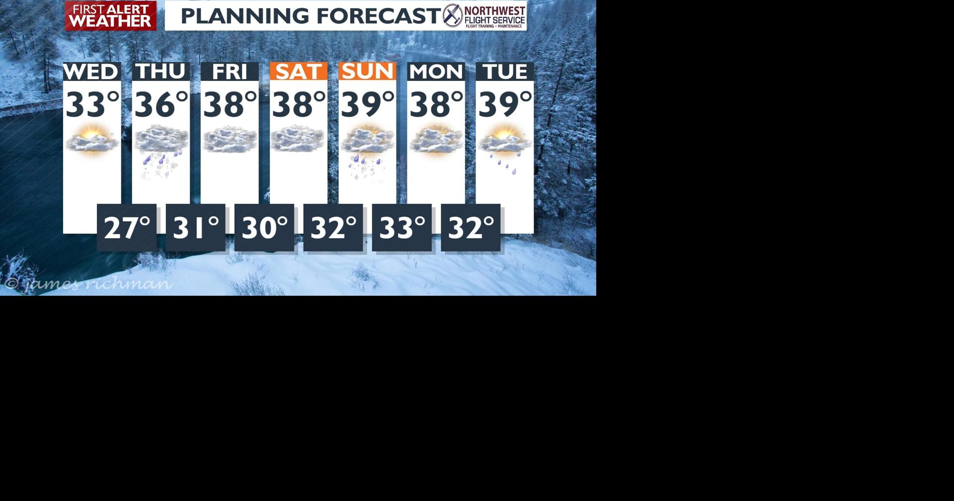 Fog, flurries and freezing drizzle Tuesday evening – Kris | Forecast ...