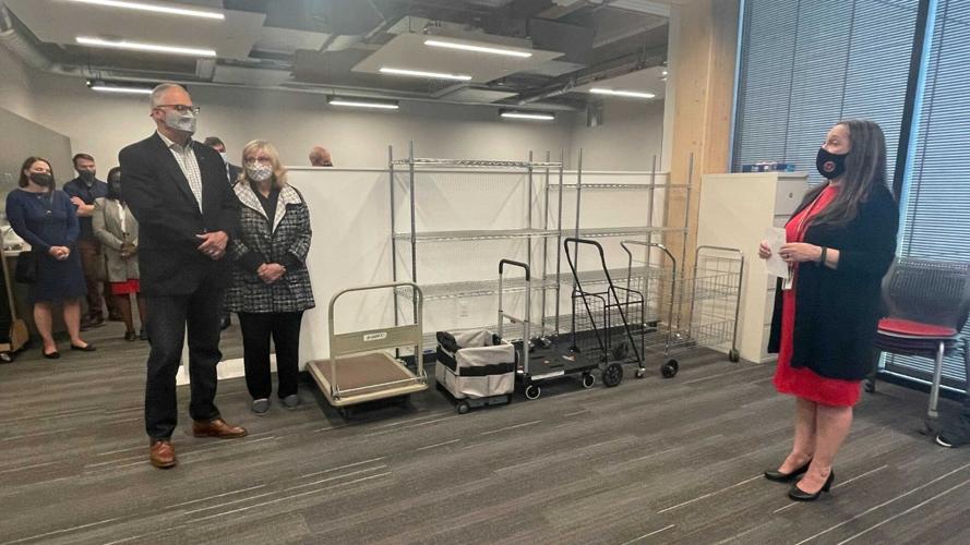 PHOTOS: Gov. Inslee tours Spokane’s new Catalyst building | Local News ...