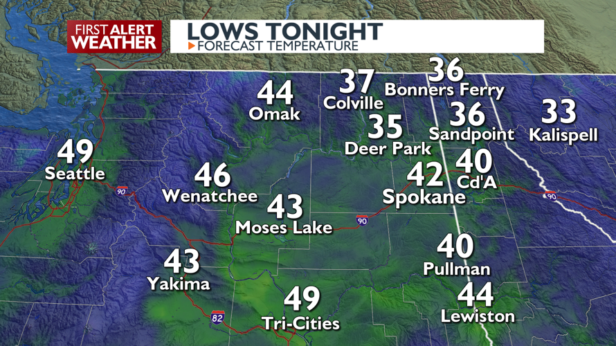 Rain returns early this week – Matt | Forecast | kxly.com