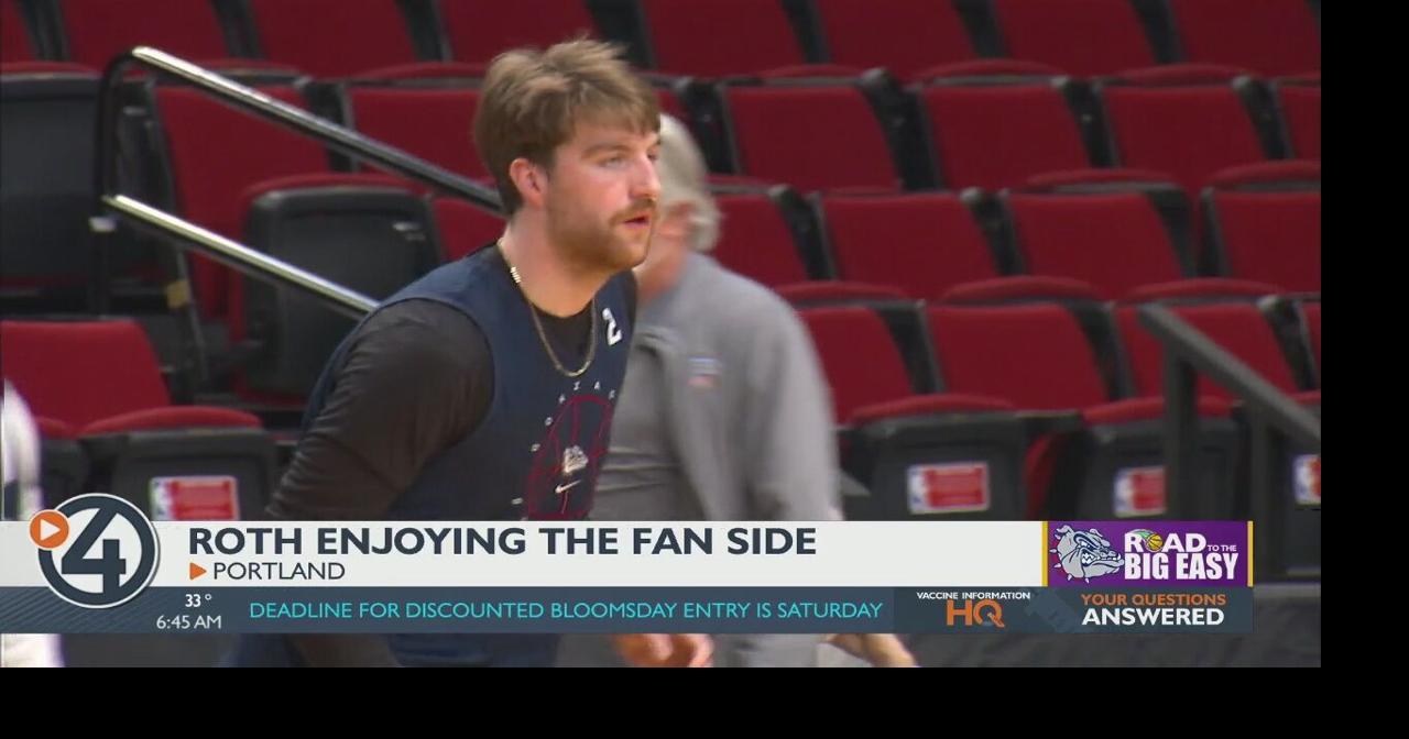 Former Athletic Director Mike Roth enjoying the Zags’ ride to the Big ...