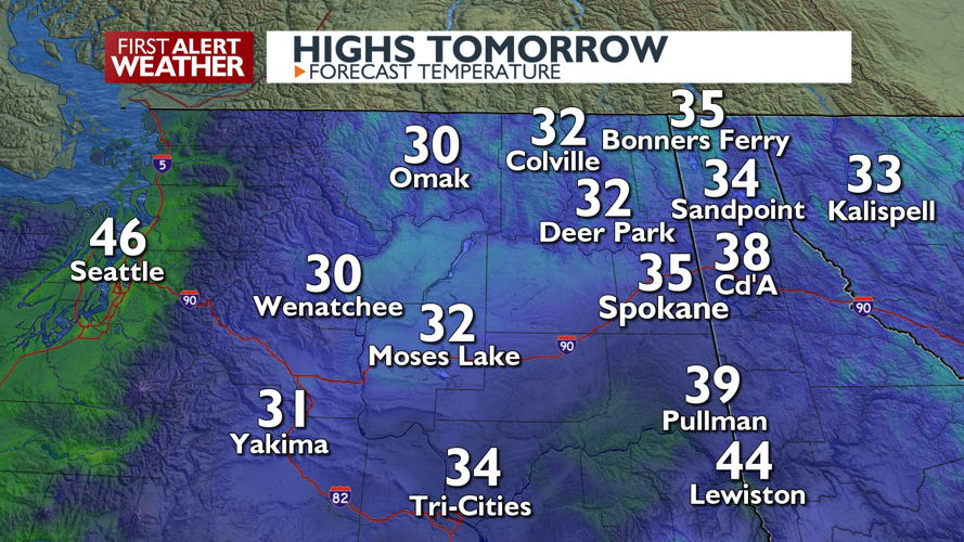 More sun for more places again on Friday – Matt | Forecast | kxly.com