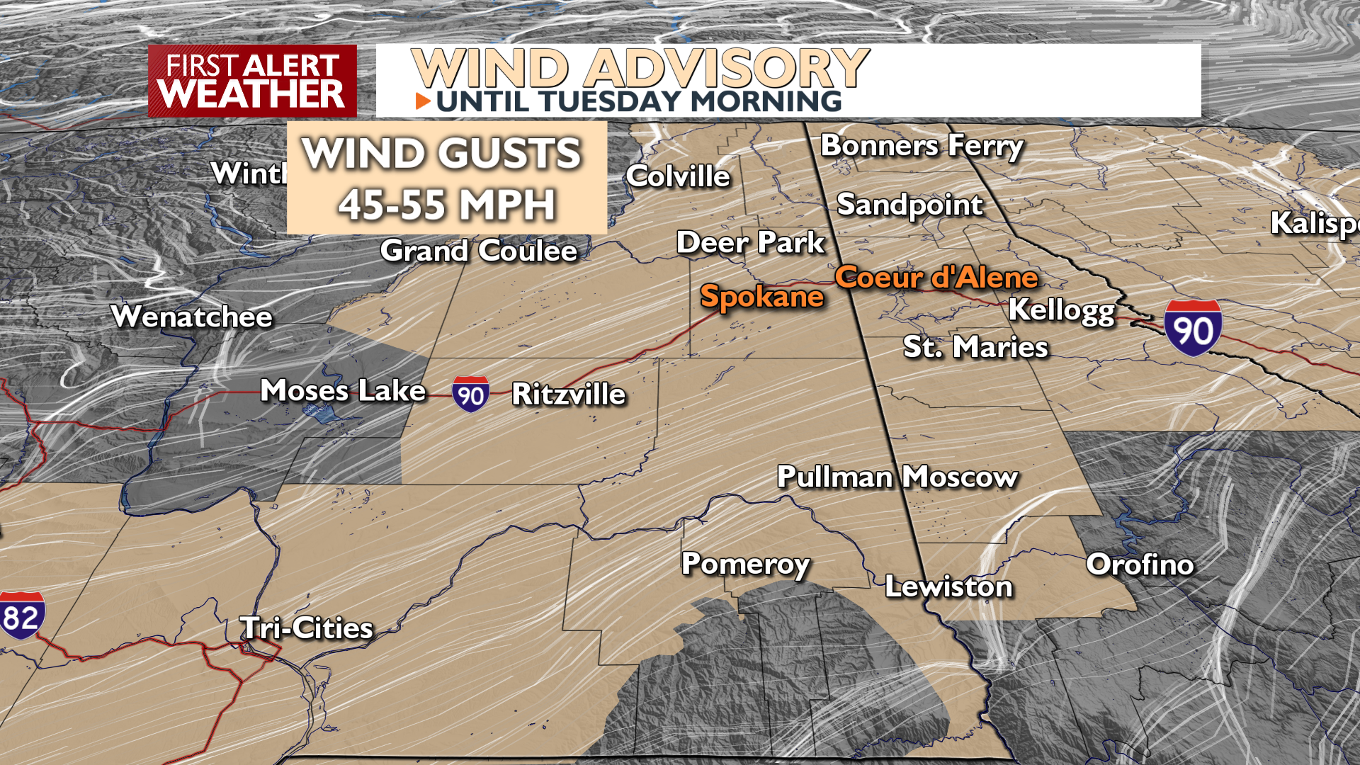 Rainy day turns into a blustery night with strong winds 🍃 | Local News ...
