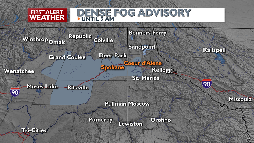 A foggy start with a sunny finish today - Mark | Weather | kxly.com