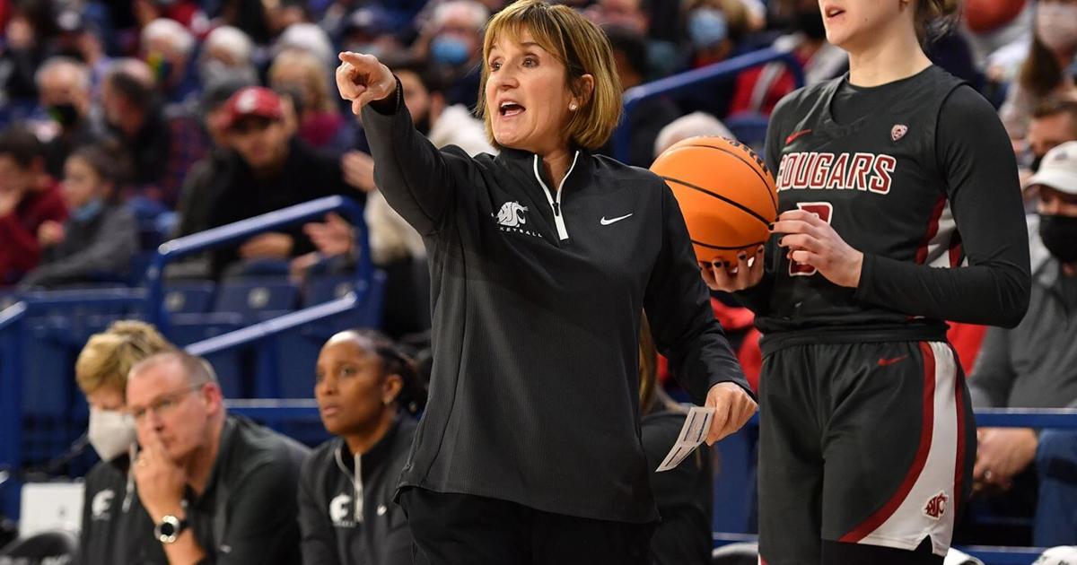 Wsu Womens Basketball Coach Kamie Ethridge Named Pac 12 Coach Of The