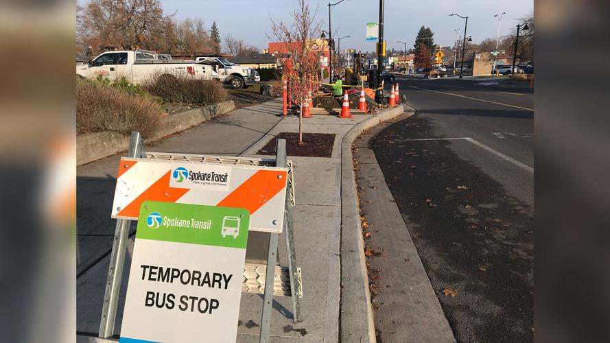 Newly built Spokane bus stops under construction again, here’s why ...