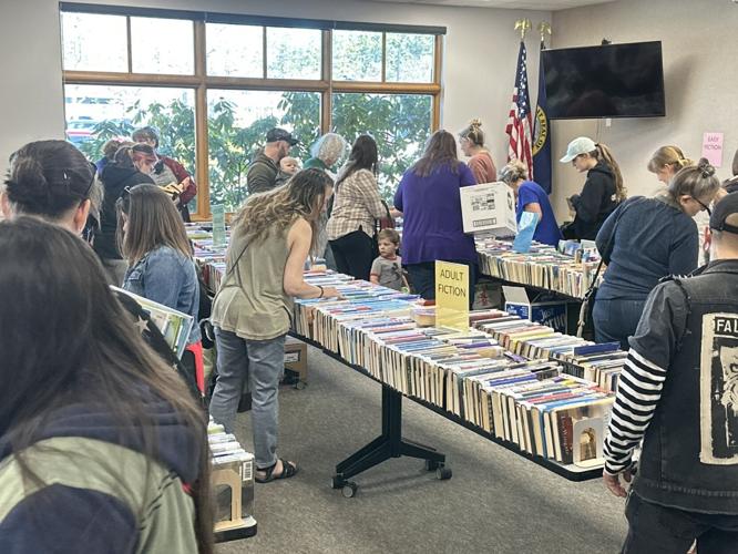 Post Falls Library hosts book sale fundraiser following burst pipe ...