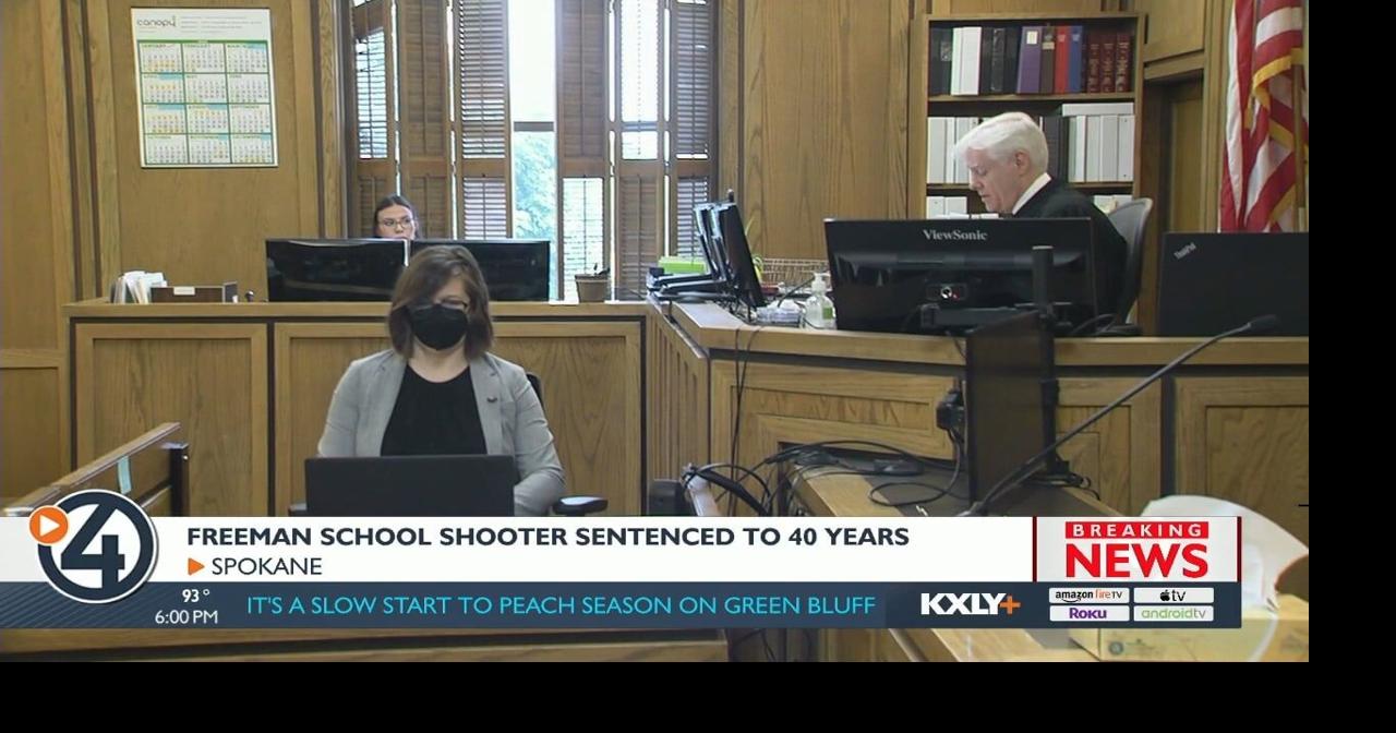 Freeman High School shooter sentenced to 40 years | Freeman School ...