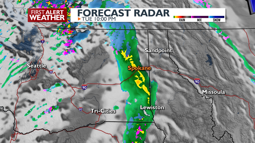 🌤️Your Spokane Monday will be crisp and nice, with a warmup and ...