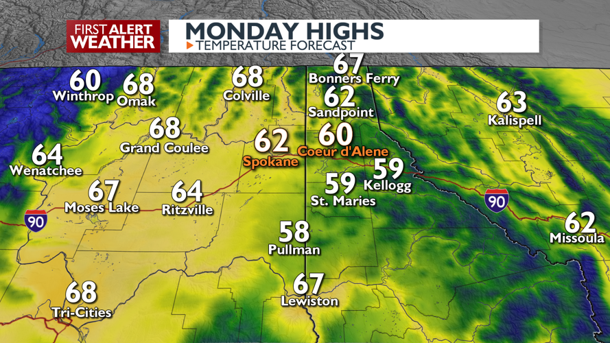 Gusty winds with afternoon sunshine - Mark | Weather | kxly.com
