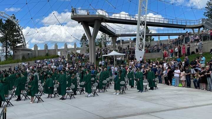 PHOTOS: Shadle Park High School seniors graduate at the Pavilion ...