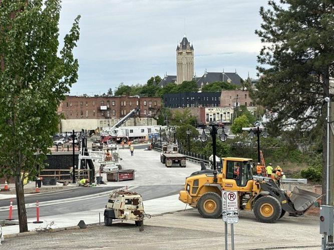 After four years, Spokane's Post Street Bridge nearing completion ...