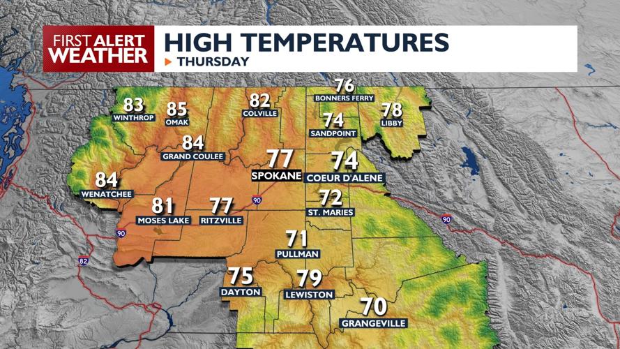 🌞Mostly sunny and warm! Temperatures about 10 degrees above average ...