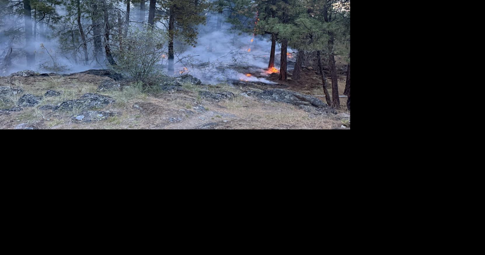 Wildfire contained at Pond Loop Trail in Dishman Hills | News | kxly.com