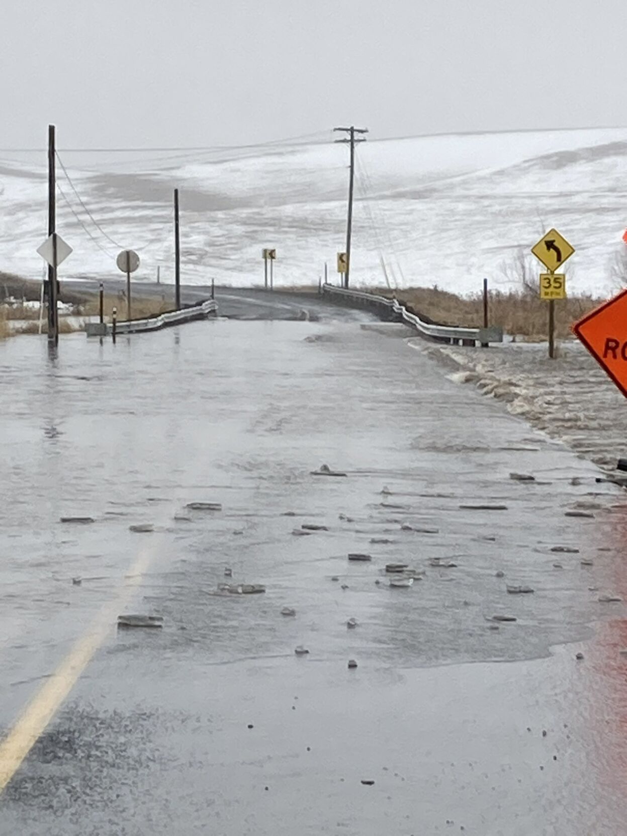 Multiple closures along SR-27 due to water and mud; City of Pullman ...