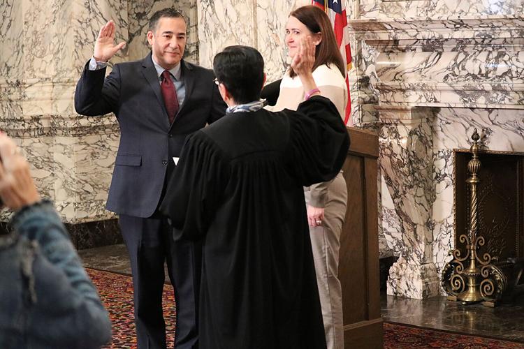 Steve Hobbs sworn in as Washington’s 16th secretary of state | Local ...