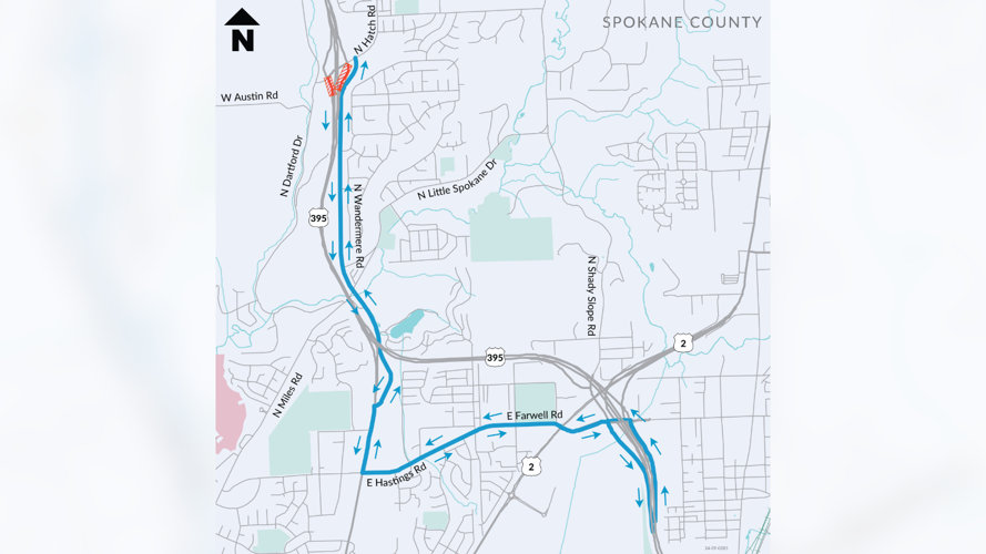 Repaving work to cause Highway 395 ramp closures next week | News ...