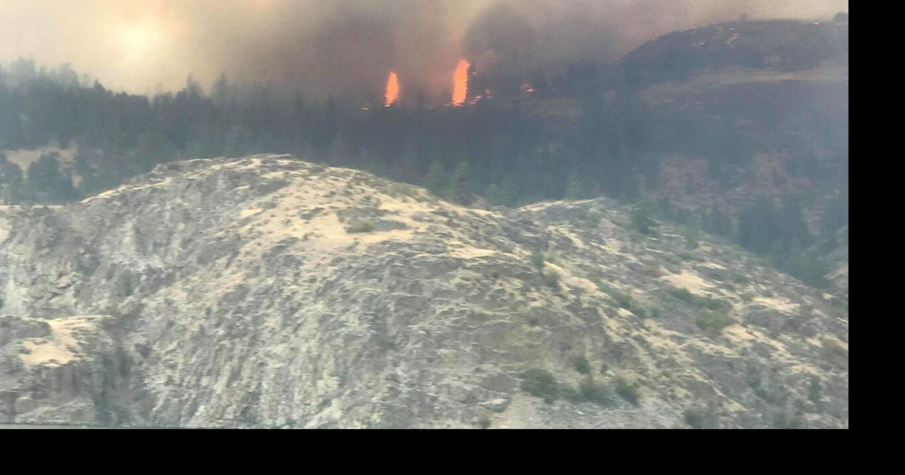 Drone incident slows progress on Williams Flats Fire | Firewatch | kxly.com