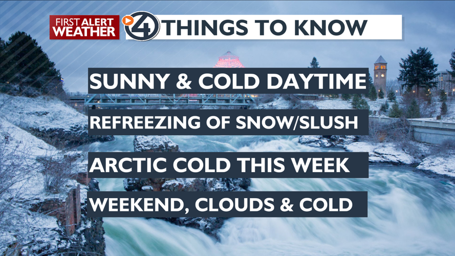 Sunny and very cold with bitter cold nights – Mark | Forecast | kxly.com